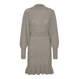 V&eacute;ro Moda VERO MODA Kleid 'VERA' Damen Gr&ouml;&szlig;e 40 graumeliert Winterkleid