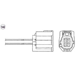 NGK Lambdasonde für MAZDA LFBM18861 91398