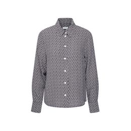 Seidensticker Bluse Damen Gr&ouml;&szlig;e XS dunkelblau / wei&szlig;