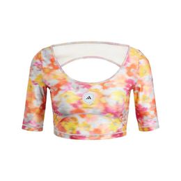 adidas by Stella McCartney Performance Shirt ' Crop' female Yellow size M