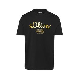 s.Oliver Shirt male Black size XL