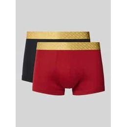 BOSS Slim Fit Trunks aus reiner Baumwolle im 2er-Pack