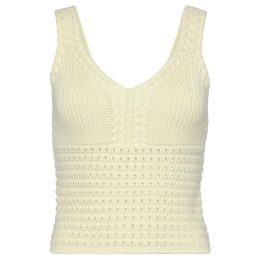 Lascana Knitted Top female Beige size 32/34