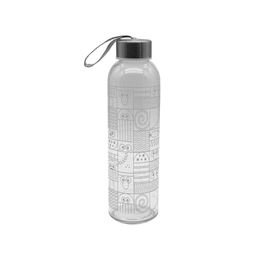 GEDA LABELS Trinkflasche Sesamstra&szlig;e Jubil&auml;um in Grau - 500ml | Gr.: onesize