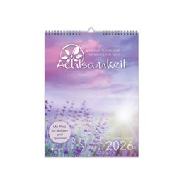 Lingen Verlag Kalender - Wochenkalender Achtsamkeit 2026 - Woche f&uuml;r Woche Momente f&uum | Gr.: onesize