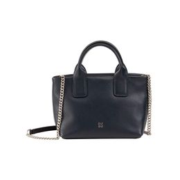 DuDu Ibiza Handtasche Leder 22 cm in navy | Gr.: onesize