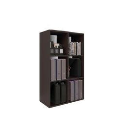 Coemo Aktenregal Delta-6 MDF in Schwarz | Gr.: onesize