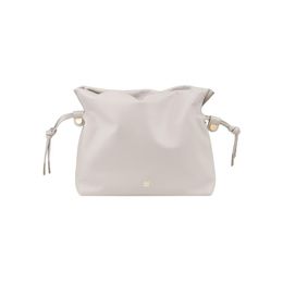DuDu Umhängetasche Leder 26 cm in pearl grey | Gr.: onesize