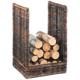 kobolo Kaminholzkorb FIREWDSTOR 37 in Braun | Gr.: onesize