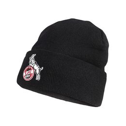 Fu&szlig;ballverein 1. FC K&ouml;ln M&uuml;tze "Beanie Titti P&auml;nz" in Schwarz | Gr.: onesize