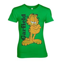 GARFIELD Shirt in Gr&uuml;n | Gr.: M