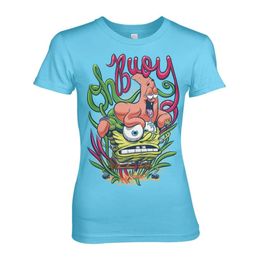 Spongebob Shirt in Blau | Gr.: XL