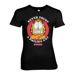 GARFIELD Shirt in Schwarz | Gr.: XL