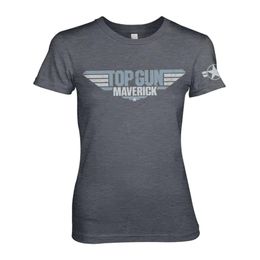 Top Gun Shirt in Grau | Gr.: S