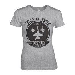 Top Gun Shirt in Grau | Gr.: XL