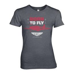 Top Gun Shirt in Grau | Gr.: XXL