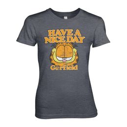 GARFIELD Shirt in Grau | Gr.: XXL
