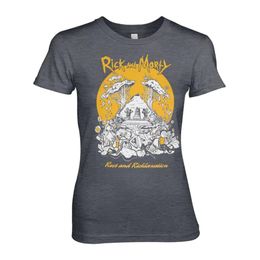 Rick and Morty Shirt in Grau | Gr.: M