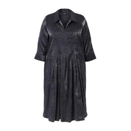 Ulla Popken Midikleid in schwarz | Gr.: 58-60