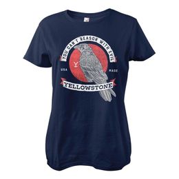 Yellowstone Shirt in Blau | Gr.: XL
