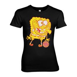 Spongebob Shirt in Schwarz | Gr.: XL