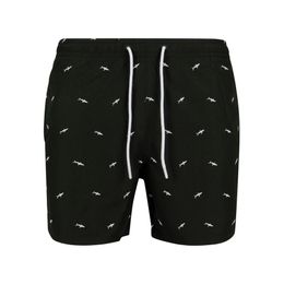 Urban Classics Badeshorts in shark/black/white | Gr.: XXL