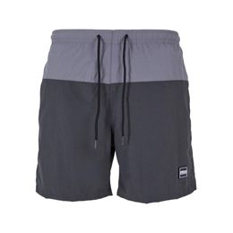 Urban Classics Badeshorts in blackbird/asphalt | Gr.: XS