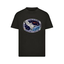 F4NT4STIC T-Shirt NASA STS 42 Discovery Mission Badge Distressed in schwarz | Gr.: 110/116