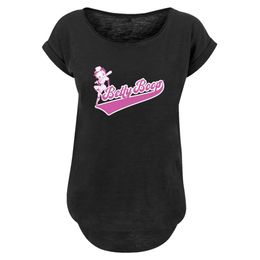 F4NT4STIC Long Cut T-Shirt Betty Boop Baseball in schwarz | Gr.: L