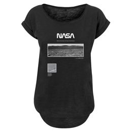 F4NT4STIC Long Cut T-Shirt NASA Deep Space Exploration Team in schwarz | Gr.: XXL