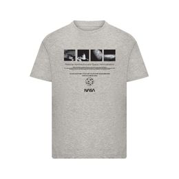 F4NT4STIC T-Shirt NASA Retro Photo Ad The Future Is Now in grau meliert | Gr.: 110/116