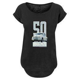 F4NT4STIC Long Cut T-Shirt British Motor Heritage Rover P4 75 1950 Car in schwarz | Gr.: 3XL