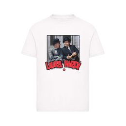 F4NT4STIC T-Shirt Stan Laurel & Oliver Hardy Comedy Duo in wei&szlig; | Gr.: 134/140