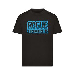 F4NT4STIC T-Shirt Rogue Trooper Comic Book Blue Logo in schwarz | Gr.: 146/152