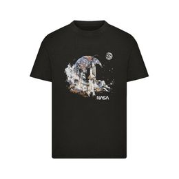 F4NT4STIC T-Shirt NASA Take Off Earth Montage in schwarz | Gr.: 110/116