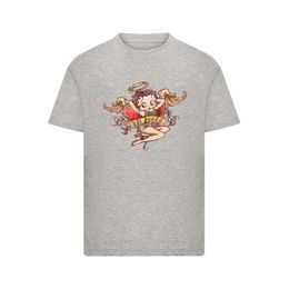 F4NT4STIC T-Shirt Betty Boop Lil Angel Tattoo in grau meliert | Gr.: 110/116