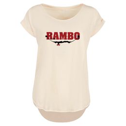 F4NT4STIC Long Cut T-Shirt Rambo Logo Compound Bow in Whitesand | Gr.: XL