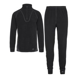 Trespass Funktionsunterw&auml;sche "Thriller B M/Fleece Base Layer" in Schwarz | Gr.: XXS