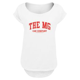 F4NT4STIC Long Cut T-Shirt British Motor Heritage The MG Car Company in wei&szlig; | Gr.: 5XL