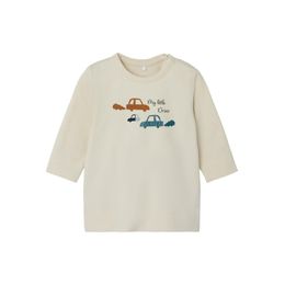 name it Langarmshirt "Cars" in Grau | Gr.: 68