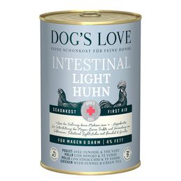 DOG’S LOVE Dog's Love DOC Intestinal Light Huhn 6x400 g