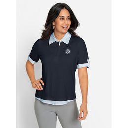 WITT WEIDEN Poloshirt in marine | Gr.: 54