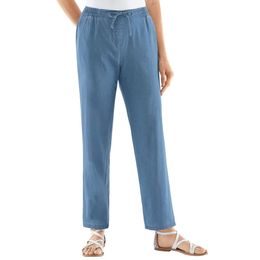 WITT WEIDEN Palazzohose in blue-bleached | Gr.: 19