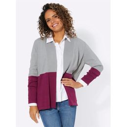 WITT WEIDEN Cardigan in Grau/ Lila | Gr.: 42