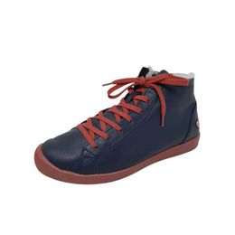 Softinos Schnürstiefel in Blau | Gr.: 39