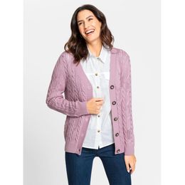 WITT WEIDEN Cardigan in Rosa | Gr.: 50