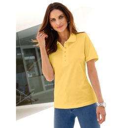 WITT WEIDEN Poloshirt in maisgelb | Gr.: 40