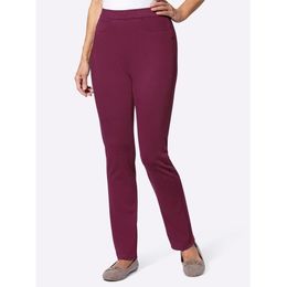 WITT WEIDEN Schlupfhose in bordeaux | Gr.: 38