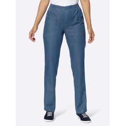 WITT WEIDEN Schlupfjeans in blue-bleached | Gr.: 38