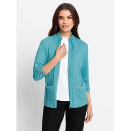 WITT WEIDEN Shirtjacke in ozean | Gr.: 36